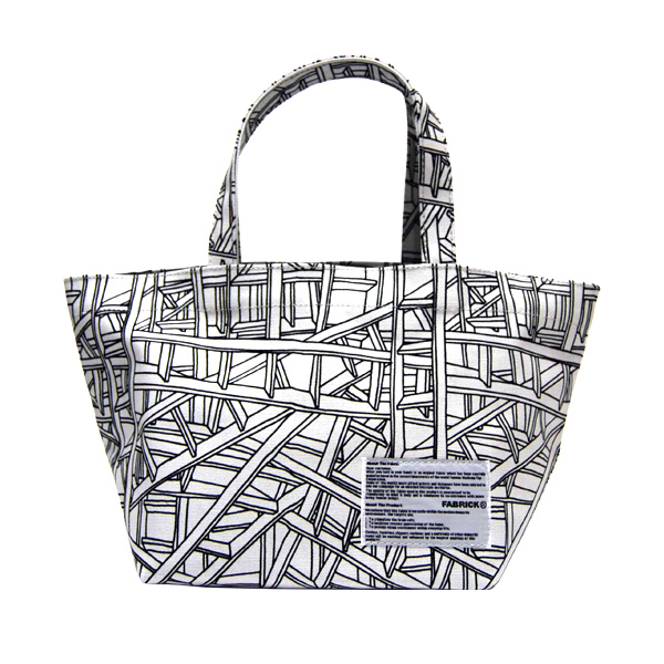 MIKE PERRY - MINI TOTE BAG WHITE
