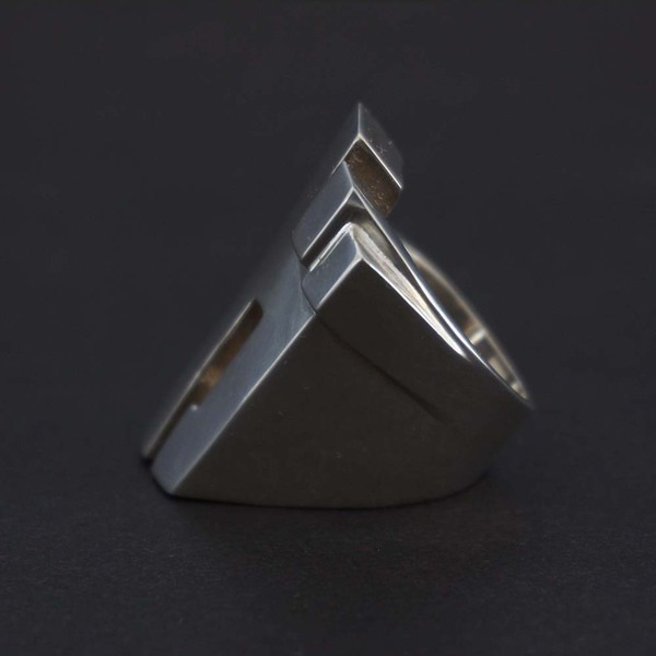 SFX ring「GA」silver925【Pre-Order】 // RGB Laboratory